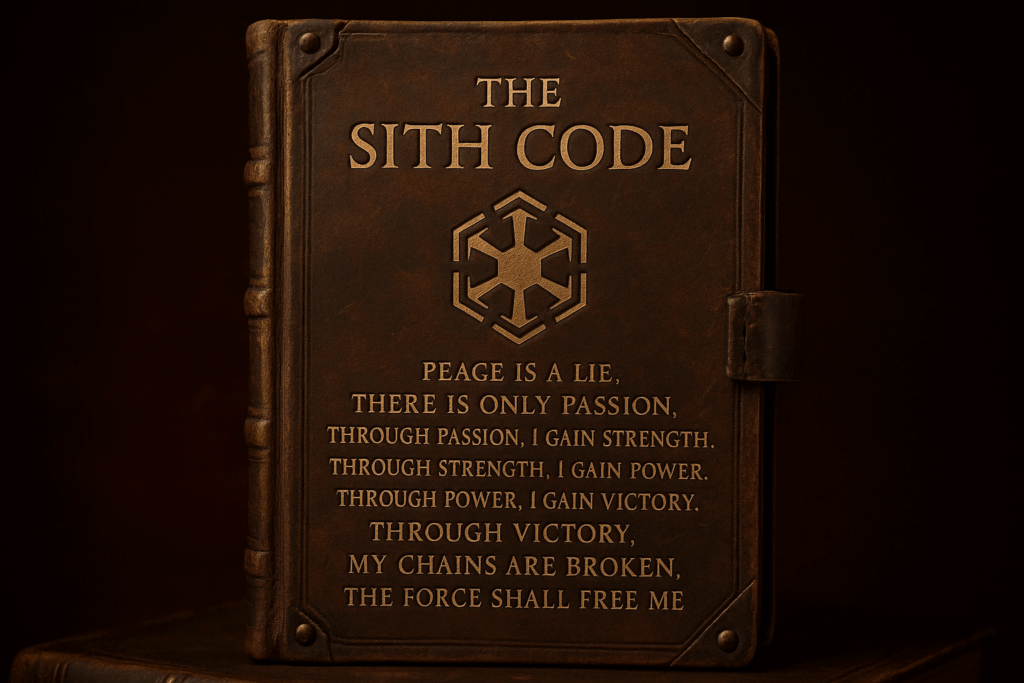 Unlocking the Sith Code Philosophy - StrWrs.tv